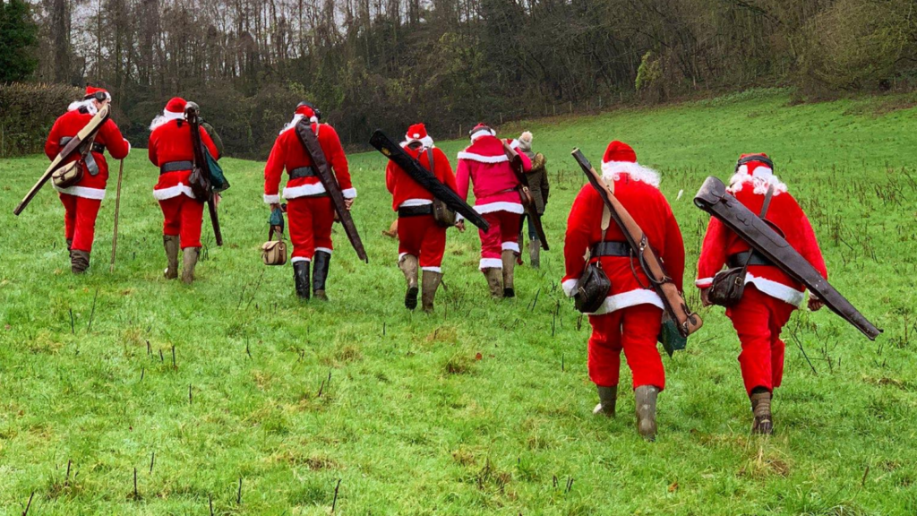 Santa’s on the pull at EJ Churchill shooting ground – Muddy Matches
